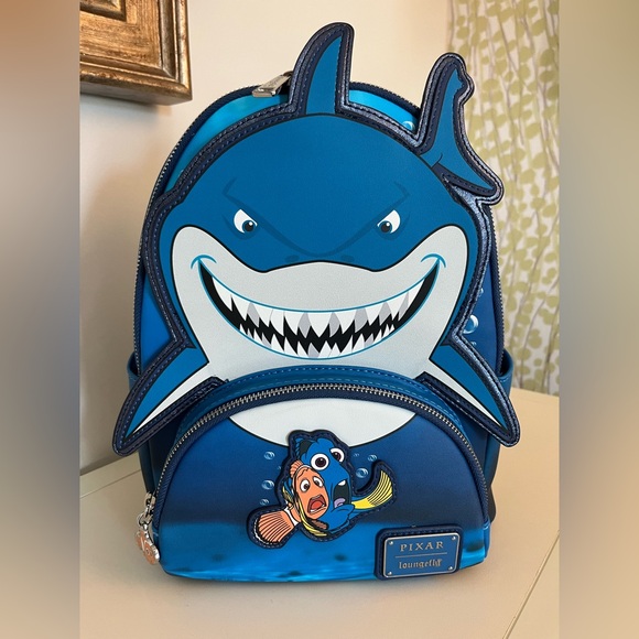 Loungefly | Bags | Loungefly Disney Pixar Finding Nemo Bruce Dory Mini ...